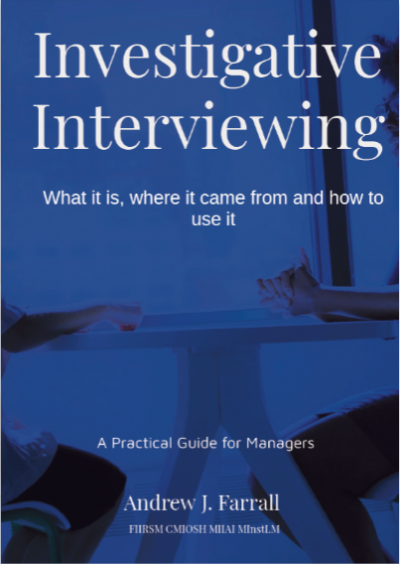 Investigative interviewing – the book – Management & Safety Training Ltd.